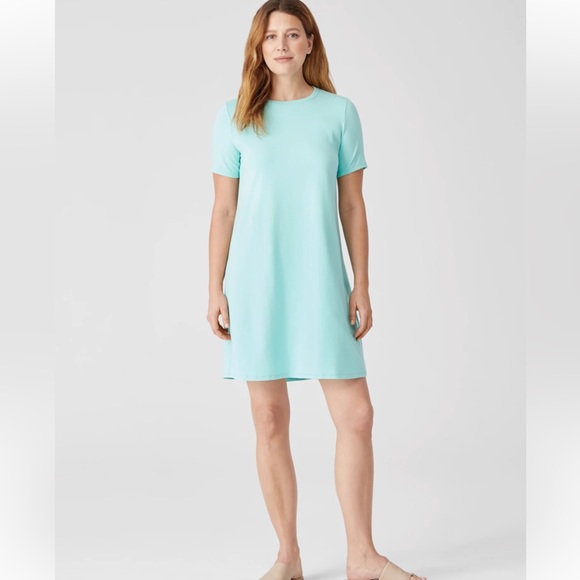 Eileen Fisher | Dresses | Eileen Fisher Traceable Organic Cotton Jersey ...
